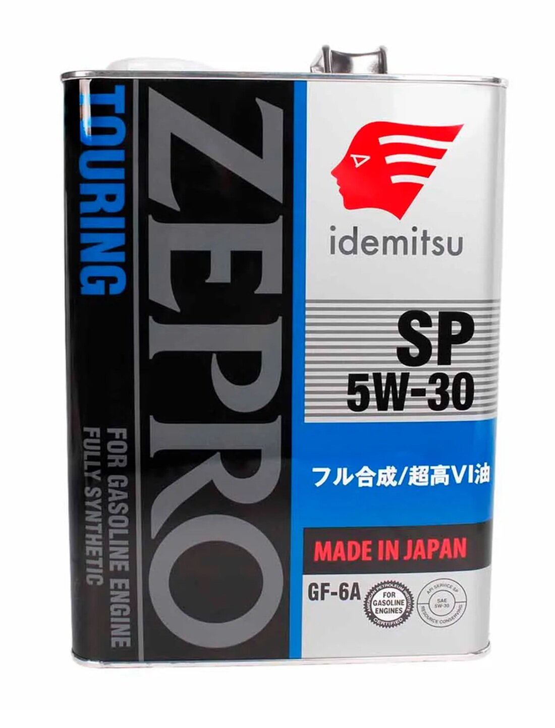 Масло моторное синтетическое IDEMITSU Zepro Touring SP 5W-30, 4 литра канистра
