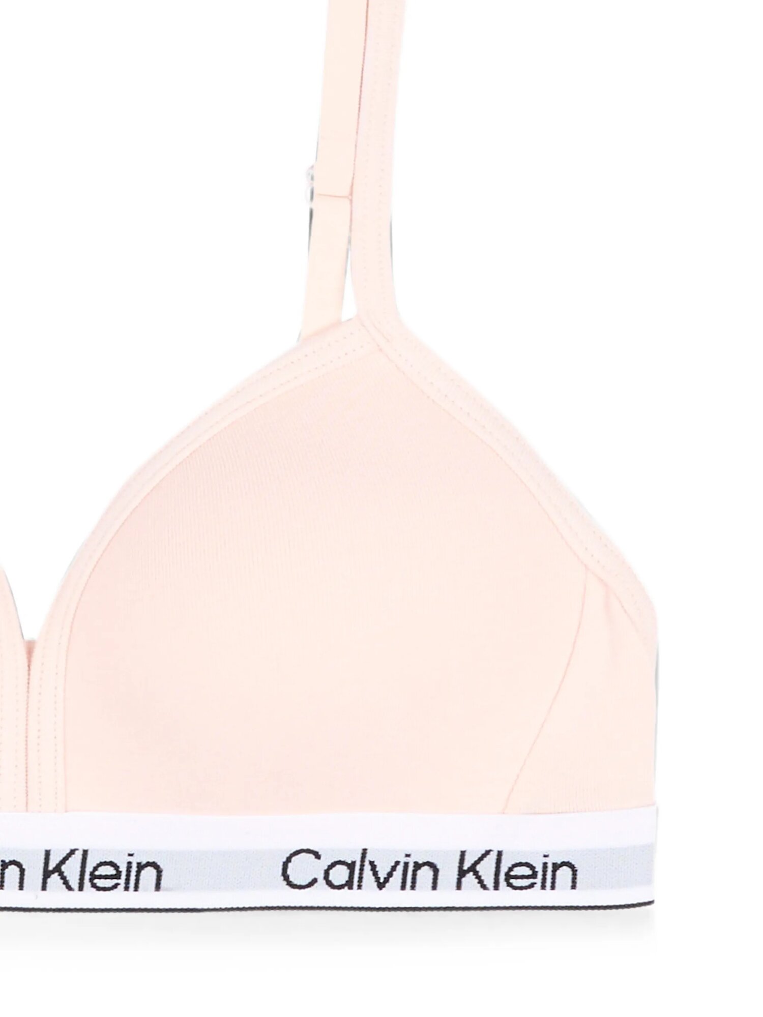Бюстгальтер CALVIN KLEIN Logo-tape triangle bra, размер 152 — фото 1