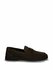 Лоферы MICHAEL KORS Logo-plaque suede loafers, размер 40 EU