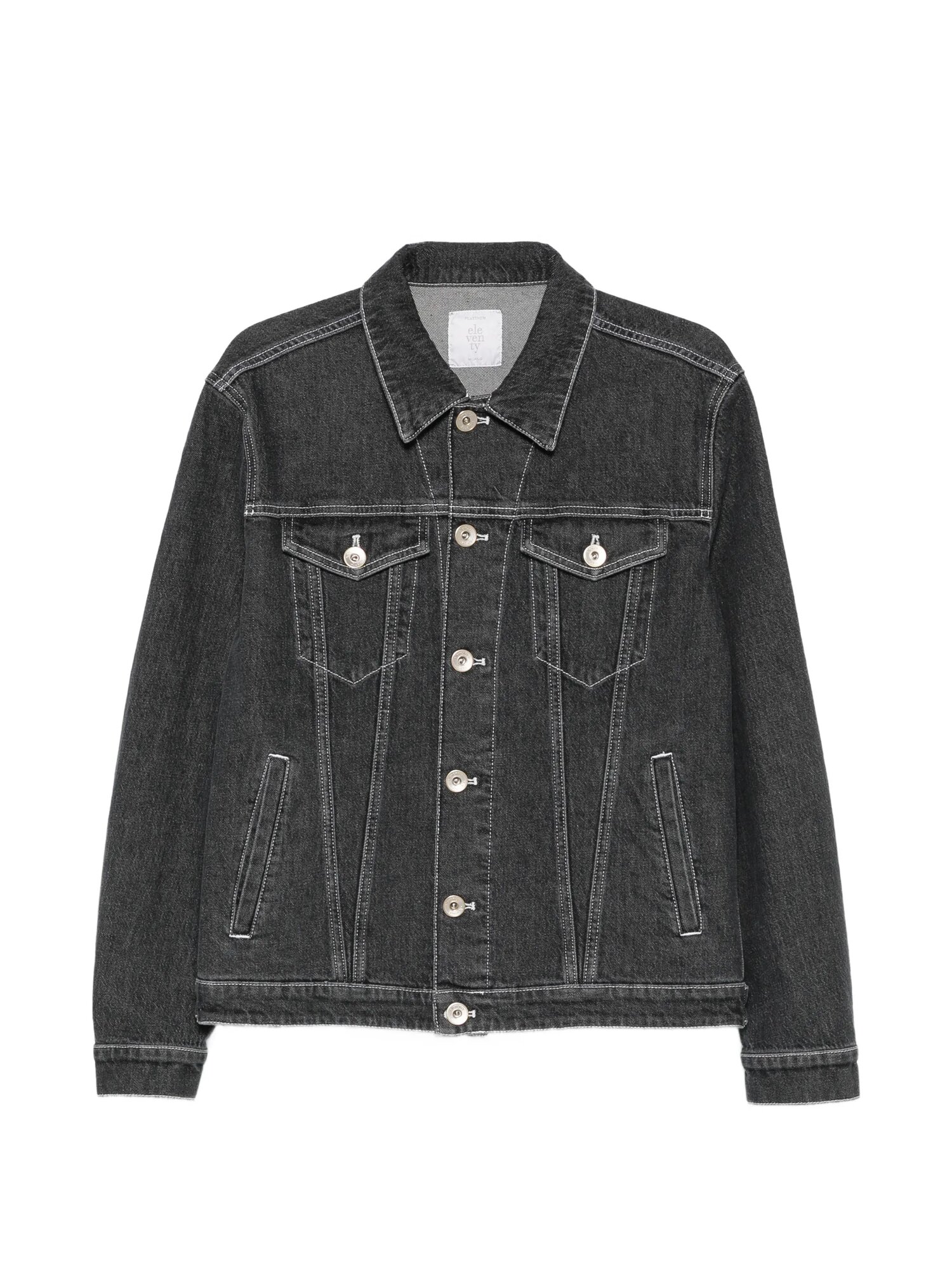 Куртка Contrast-stitch denim jacket
