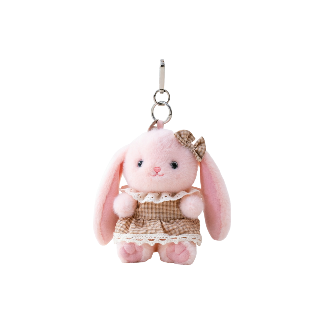PUDOWRABBIT Милый стиль Мягкий и очаровательный платье Bella Rabbit Брелок Плюшевые брелки 13 см Высота 13CM