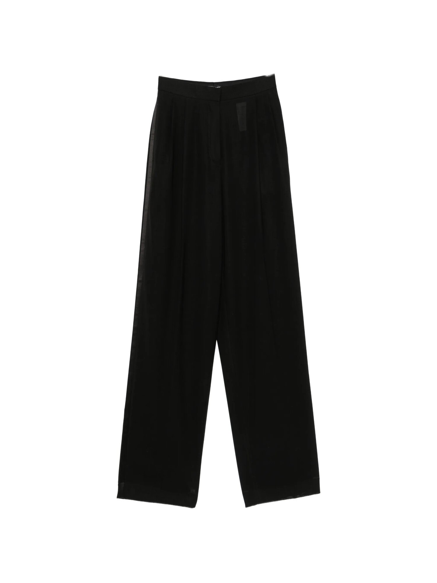 Брюки Satin-trimmed pleated trousers