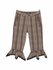 Брюки Vivienne Westwood Checked-pattern ruffled crop trousers, размер 42