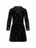 Платье GUCCI Devoré-pattern mini dress, размер 40