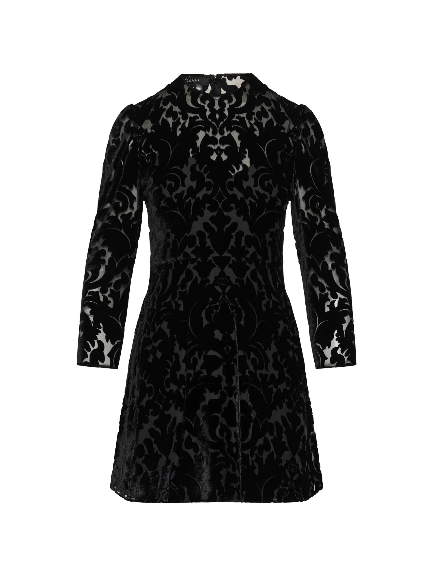 Платье Devoré-pattern mini dress