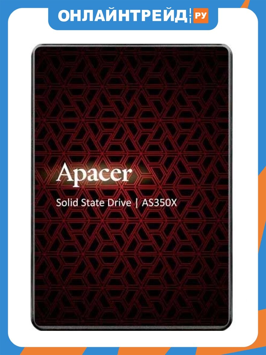 SSD диск Apacer PANTHER AS350X, 2000GB, 2.5", SATA (AP2TBAS350XR-1)