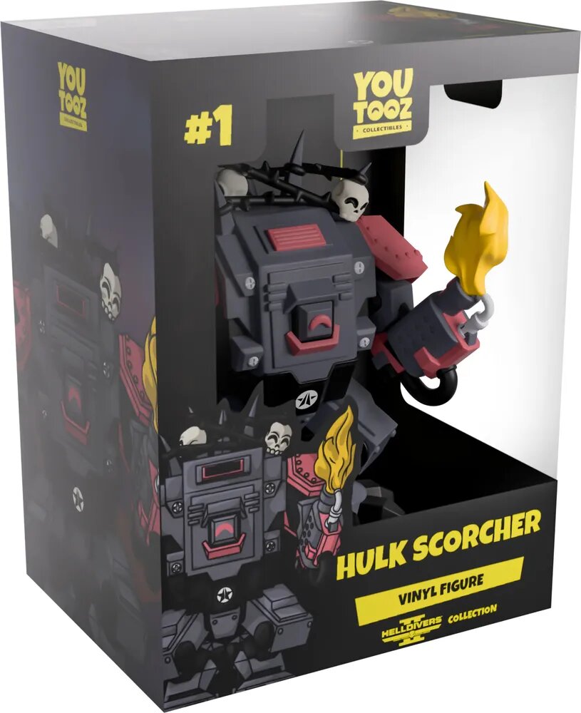 Youtooz Коллекционная фигурка "Helldivers 2", Hulk Scorcher, 11.43cm