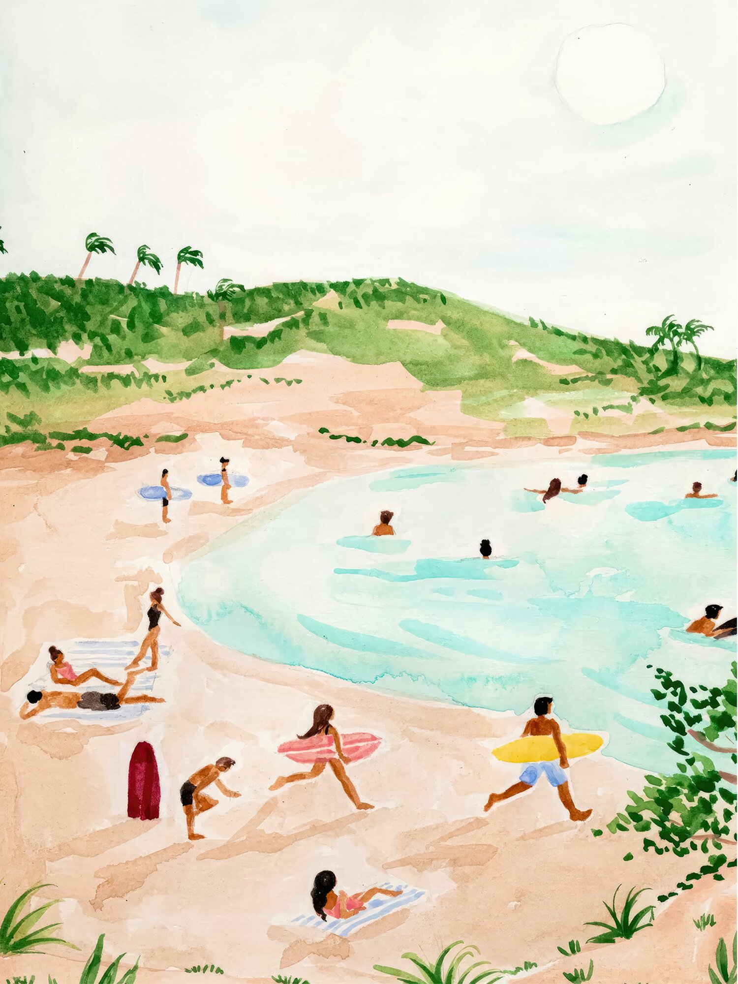 Постер на стену "Beach", 60х90см — фото 1
