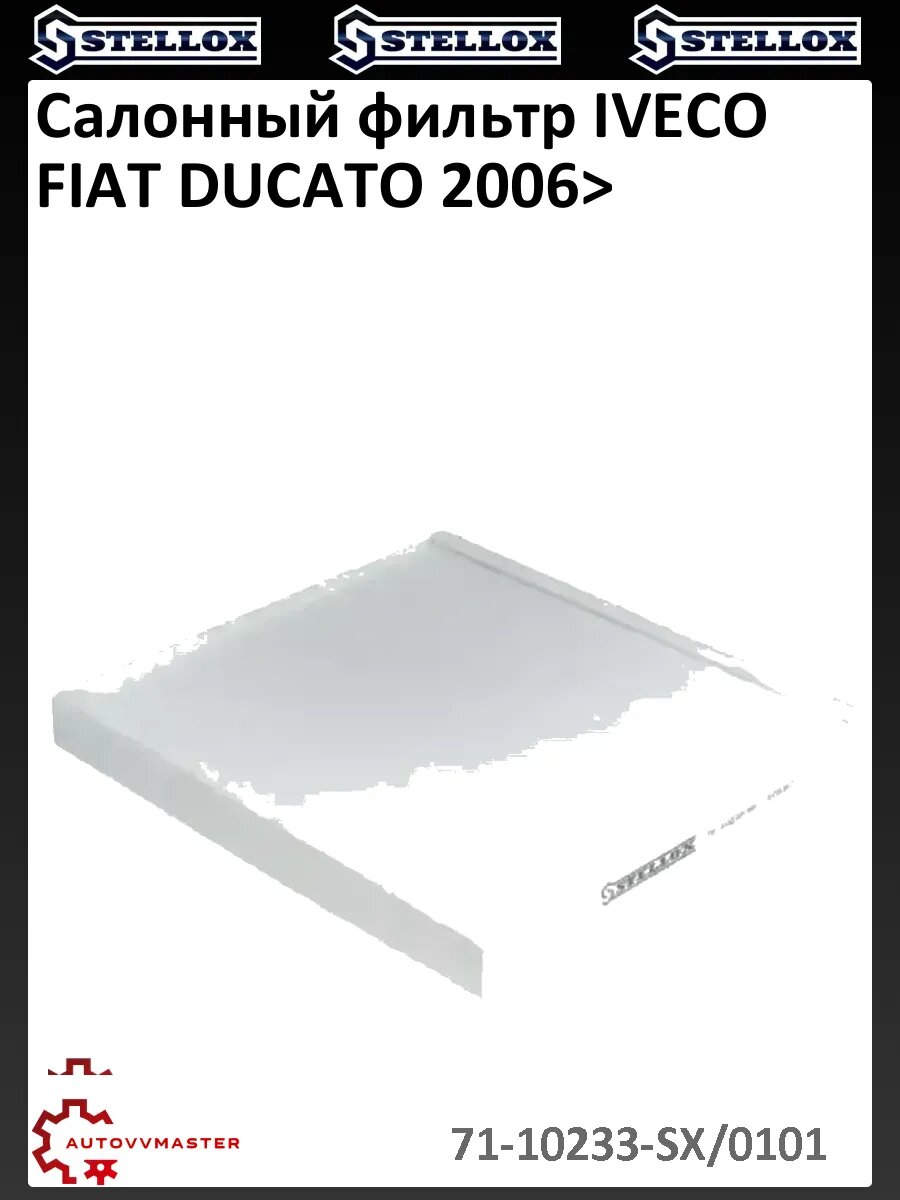 Салонный фильтр IVECO FIAT DUCATO 2006>