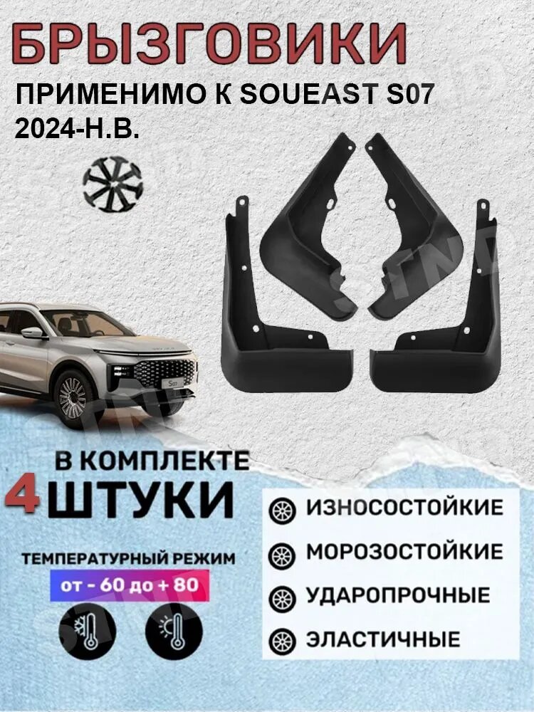 STND Подкрылки, 4 шт.
