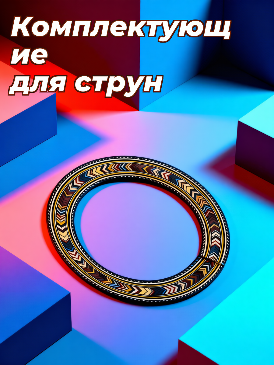 Декоративная Вставка Для Гитары Подходит Для Акустических Гитар С Джойнтами Качественного Клея 13 4X0 08Cm
