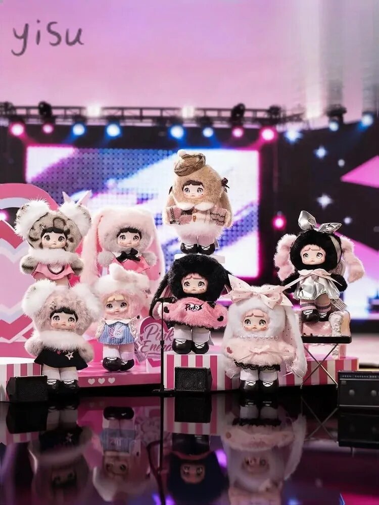 Кукла Nommi Pinky Energy Series Blind Box/блайнд-бокс, коллекционная, 15 см