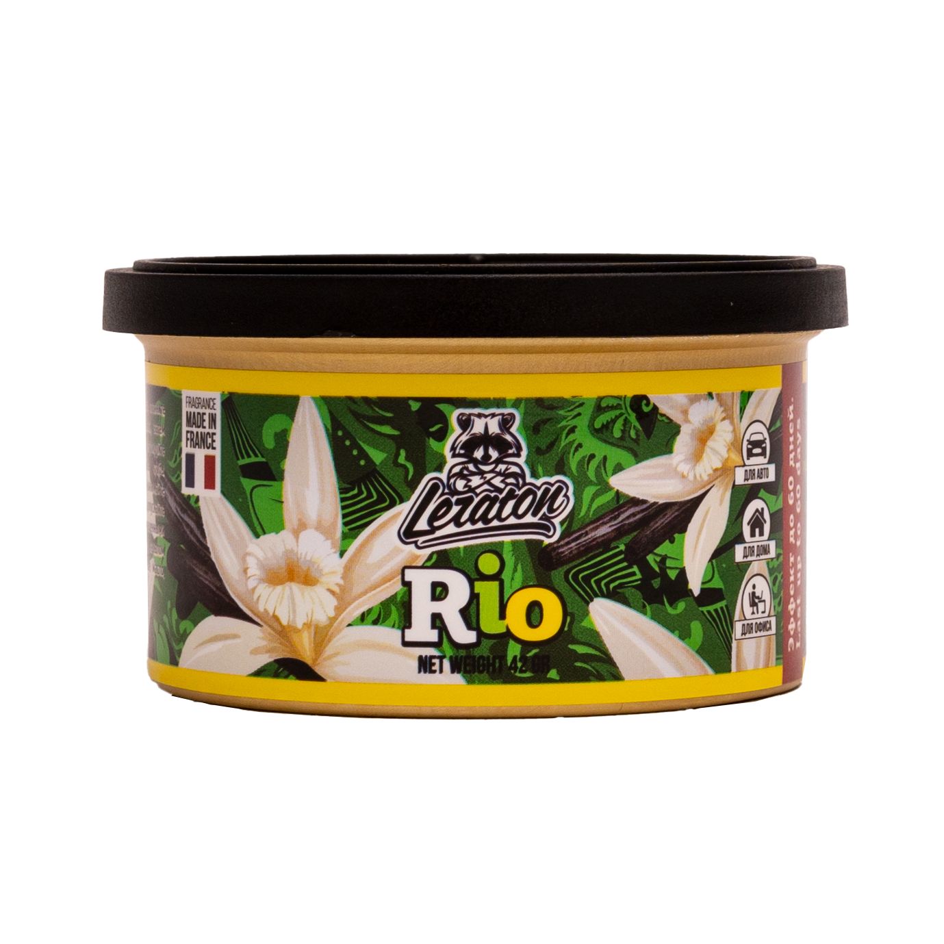 Ароматизатор для автомобиля LERATON Rio (Vanilla/Ваниль)