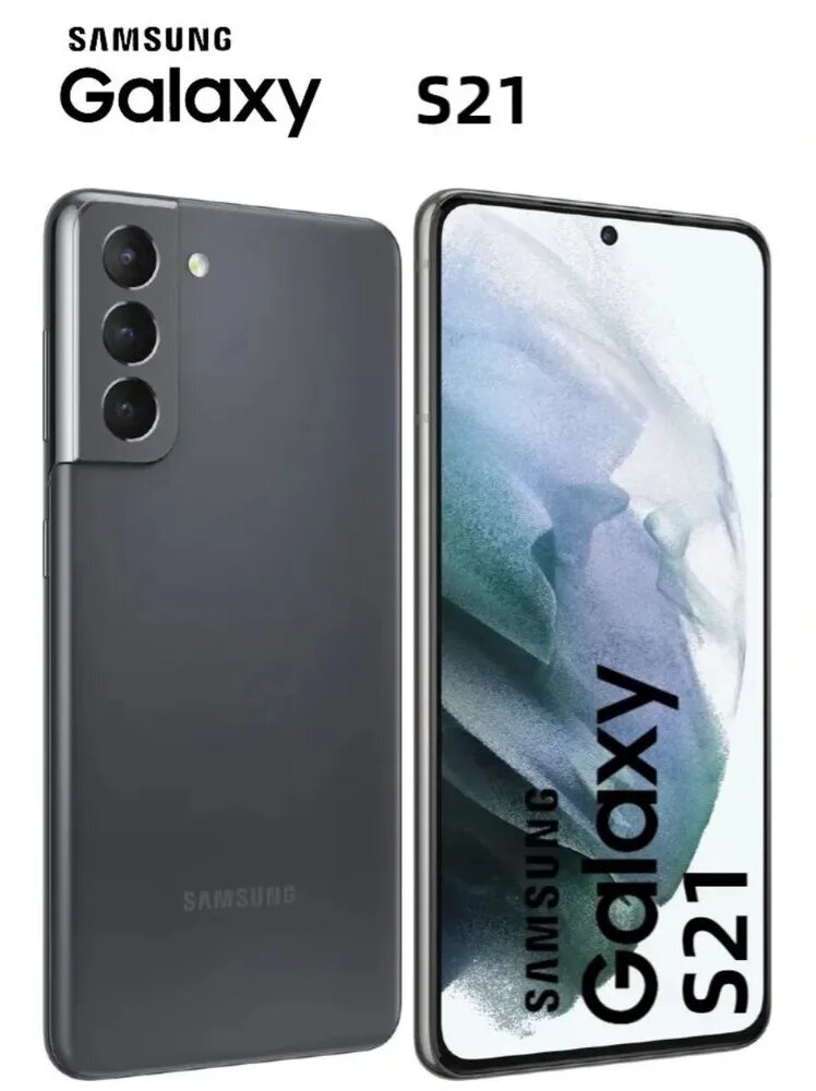 Samsung Смартфон Samsung Galaxy S21 Двойная SIM-карта 8/256 ГБ, Nano-SIM, темно-серый, перламутровый