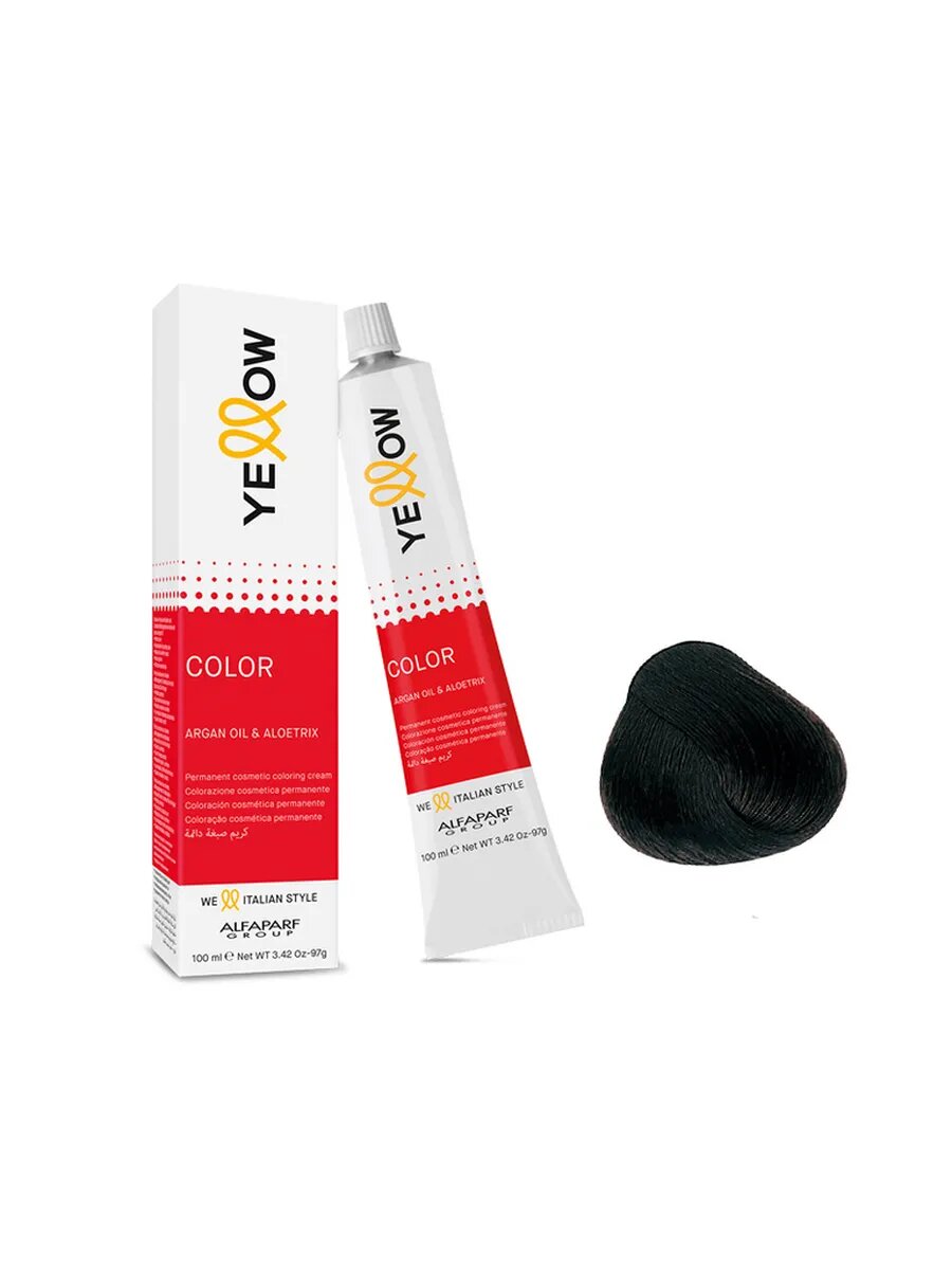 YELLOW PROFESSIONAL Ye Color Permanent Coloring Cream 100 мл
