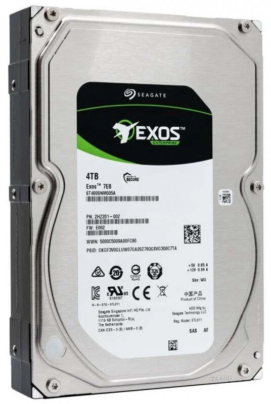 Жесткий диск Seagate ST4000NM005A 4Tb 7200 SAS 3,5" HDD