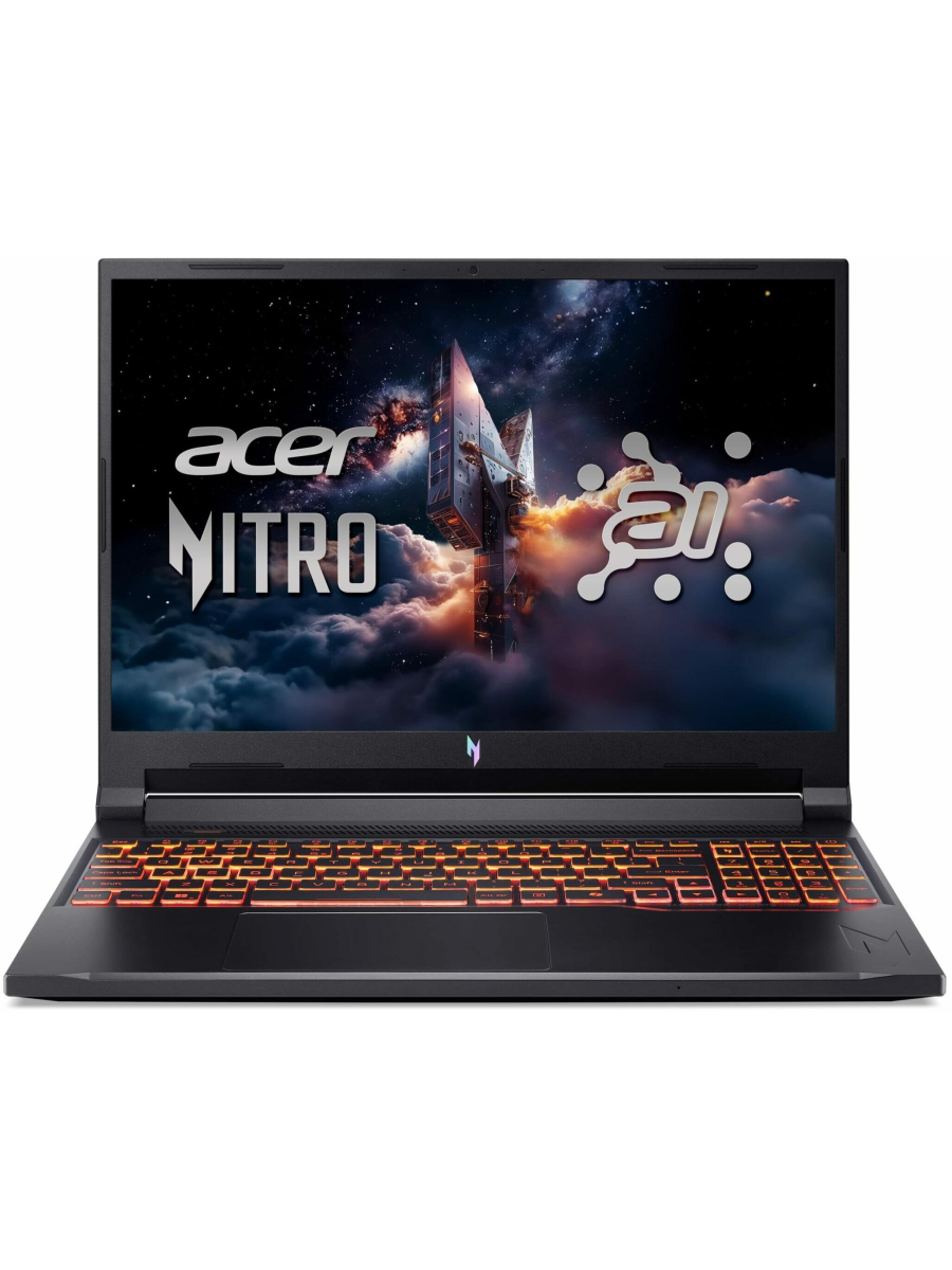 Ноутбук Acer 16" Nitro V ANV16-42-R3CW Ryzen 5 240/16Gb/SSD512Gb/8Gb/noOS/черный