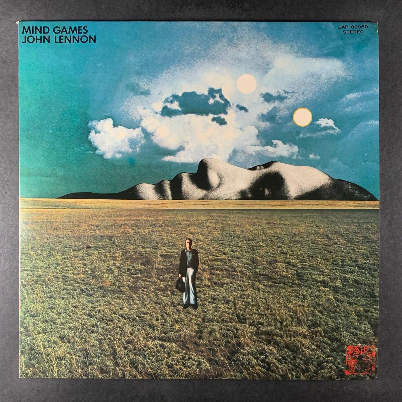 John Lennon - Mind Games (Japan First Press) (б/у виниовая пластинка, LP)