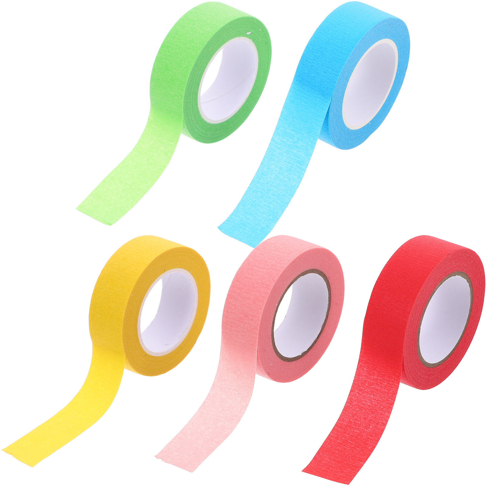 Прозрачная лента для маскировки, журнал для художников, цветная упаковка, белые ободки, наклейки