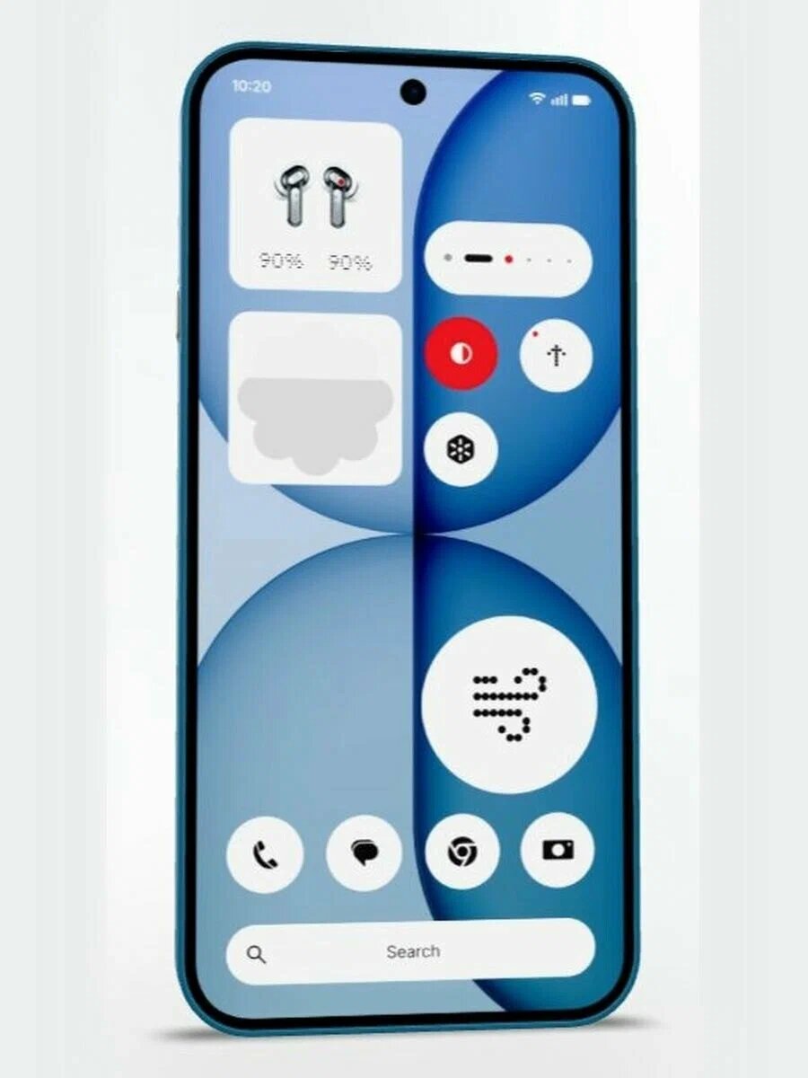 Смартфон Nothing Phone (4A) 12ГБ + 256ГБ (Голубой | Blue) Экран 6.78" — фото 1