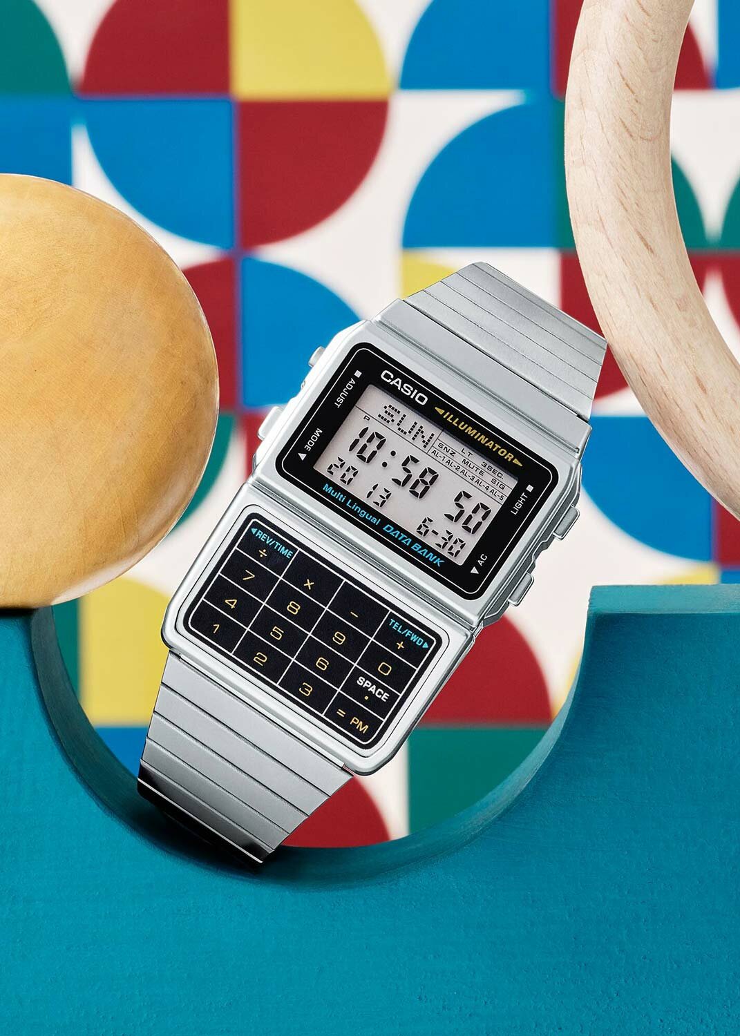 Наручные часы CASIO Vintage, серебристый — фото 1