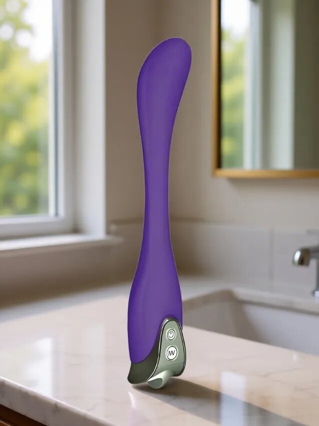 ToyJoy Вибратор из пластика и силикона G-Volution G-Spot Vibe, 22 см , 7 режимов, фиолетовый
