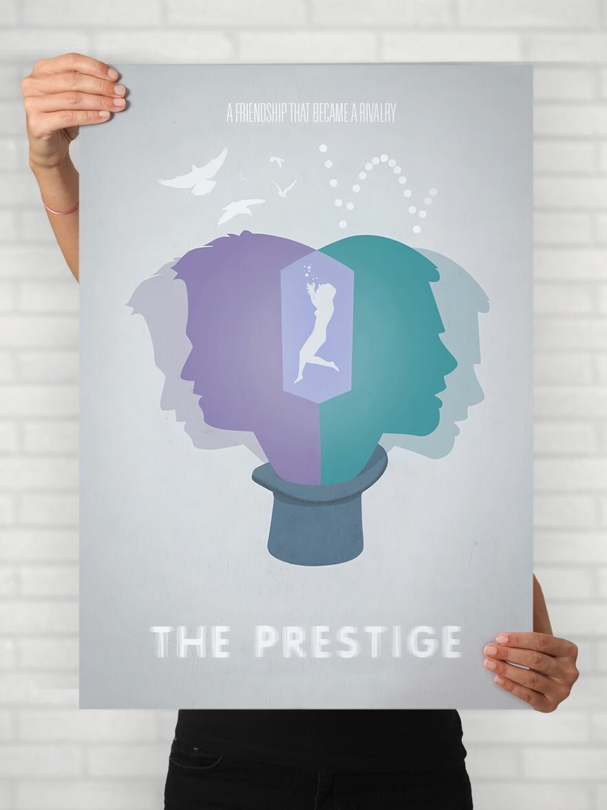 Плакат на стену для интерьера Престиж (Prestige 16) - Постер по фильму кино формата А1 (60x84 см)