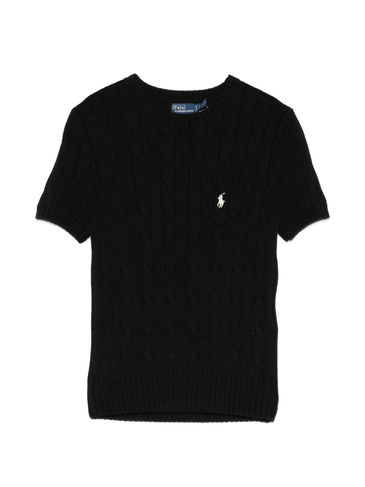 Свитер Cable-knit logo-embroidered sweater
