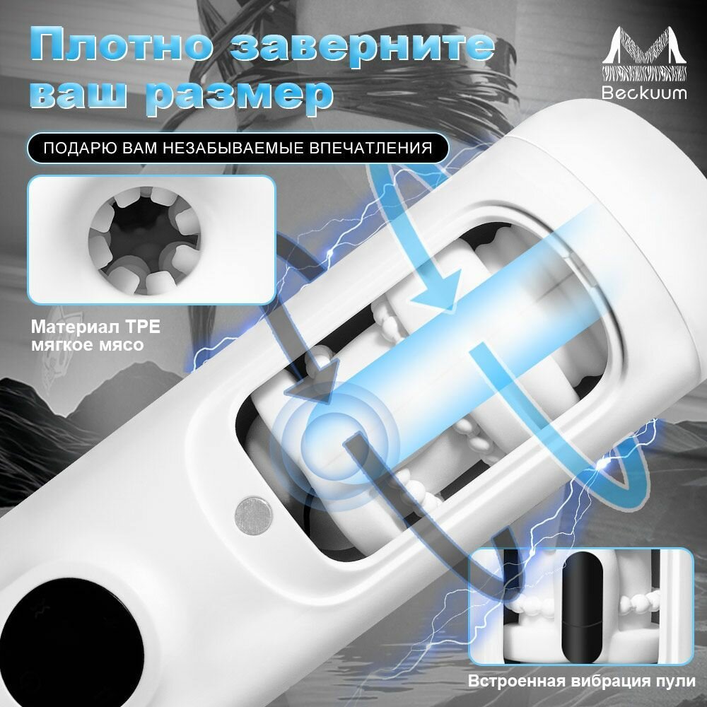 Мастурбатор мужской Beckuum, товар 18+, для мужчин в виде женщины, интимная игрушка для взрослых, реалистичная вагина, многоразовый