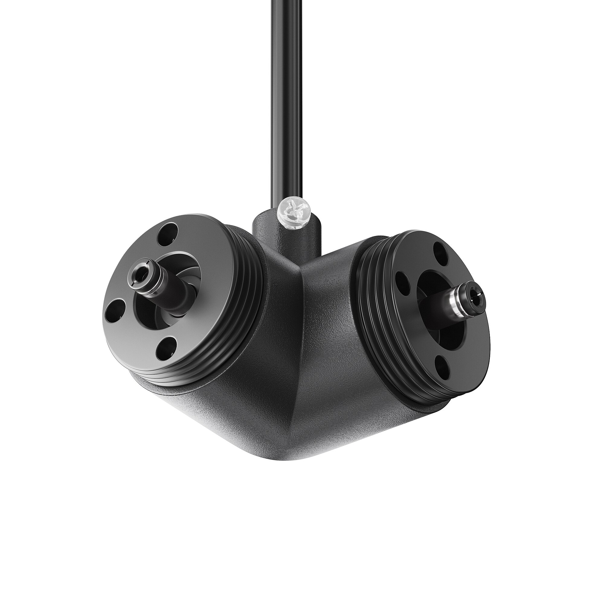 Угловой коннектор для системы Shelf с вводом питания Maytoni Accessories for system Shelf CA014LC-P-B