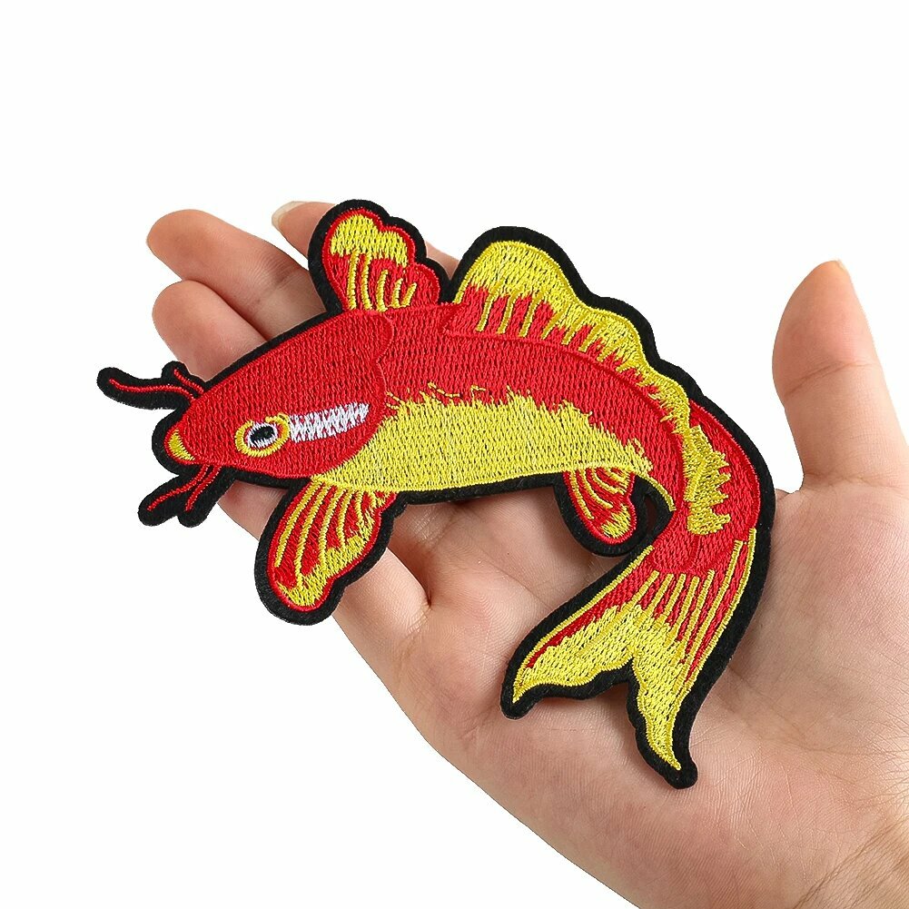 Нашивка Little Koi золотая рыбка