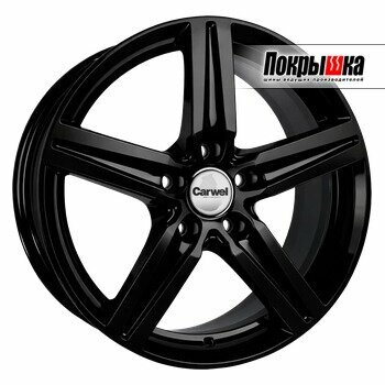 Диски литые Carwel Кеть 231 (BK) 8.0х18/5х114.3 D67.1 ET40.0