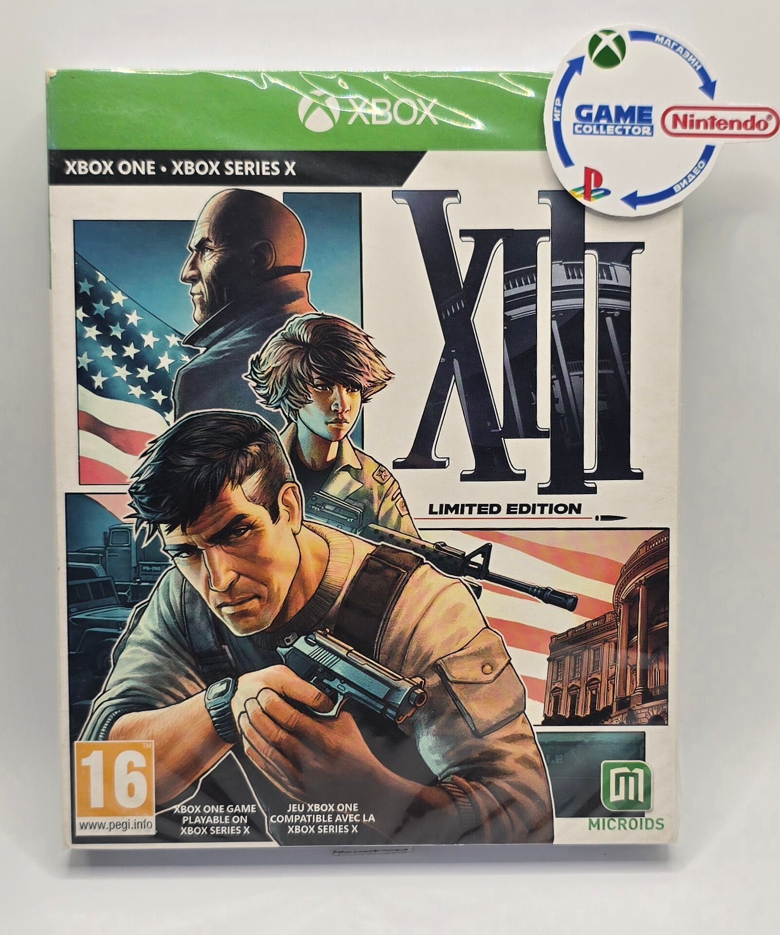 Игра XIII Limited Edition для Xbox Series X, Xbox One, коллекционная, на диске
