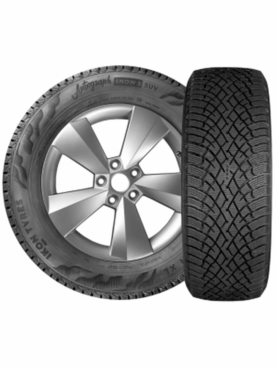 Шины зимние R18 235 60 107 R автомобильная зимняя резина IKON TYRES модель Autograph Snow 5 SUV