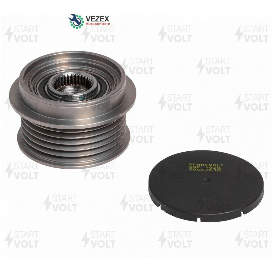 STARTVOLT SGP1020 шкив генератора!\ Ford Galaxy/Mondeo/S-Max, Volvo C30/S40/S80/V50/V70 2.0i 06>