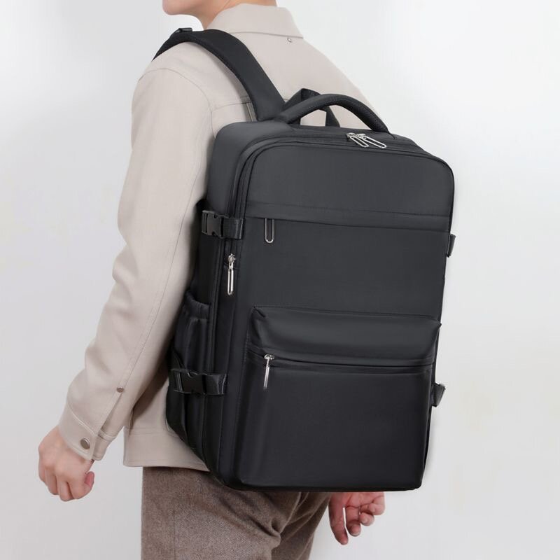 Рюкзак Tigernu T-B9831, 30 л, черный, с вакуумной камерой, с насосом