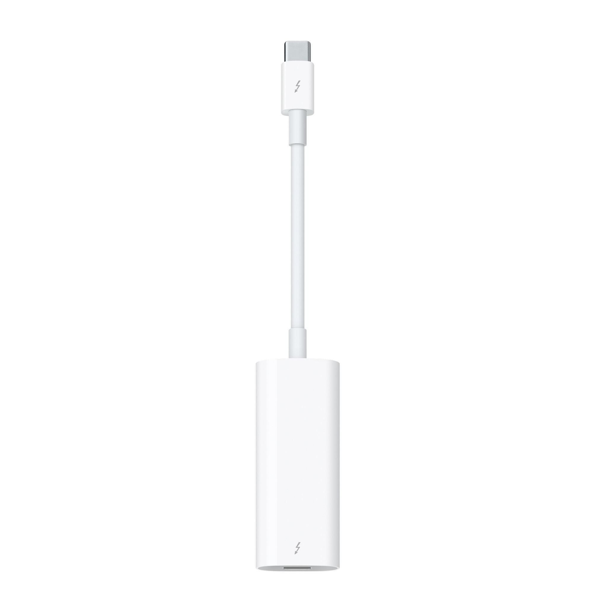 Переходник/адаптер Apple Thunderbolt 3 (USB‑C) to Thunderbolt 2 Adapter Белый (MYH93)