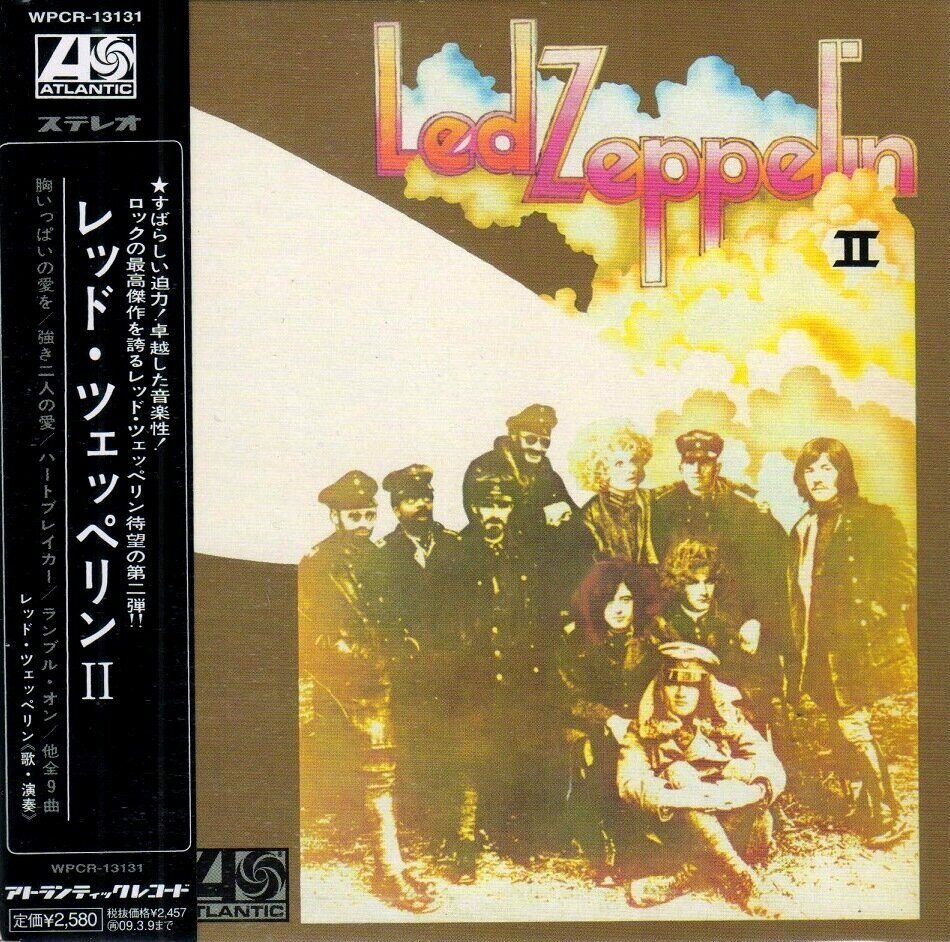 Led Zeppelin-Led Zeppelin II (1969) [Mini LP)][Limited Release] < Warner SHM-CD Japan (Компакт-диск 1шт)