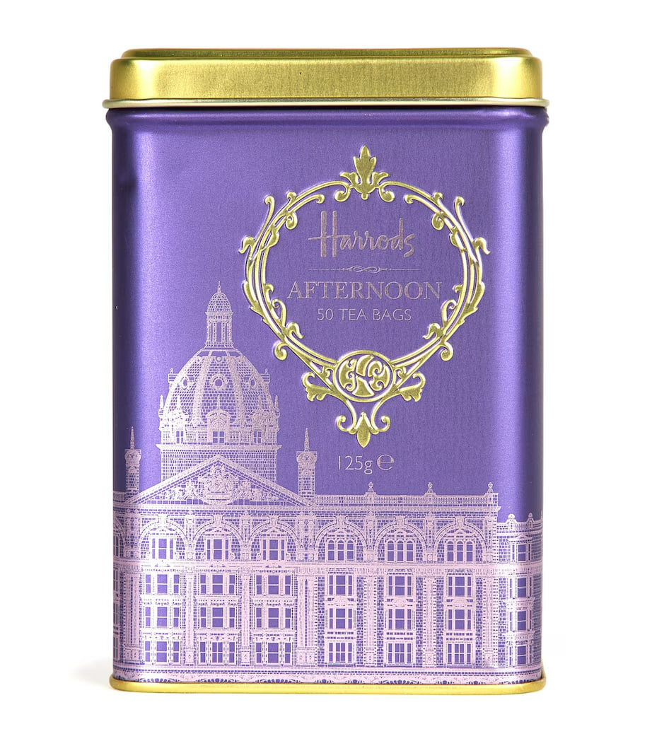 Harrods Чай в пакетиках Afternoon Tea Bag Tin, 50шт