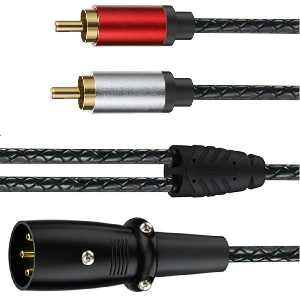 Разветвитель 3Pin–2RCA, 5m - Прямая голова