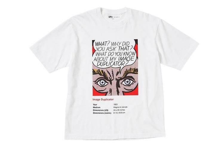 Футболка UNIQLO x Roy Lichtenstein