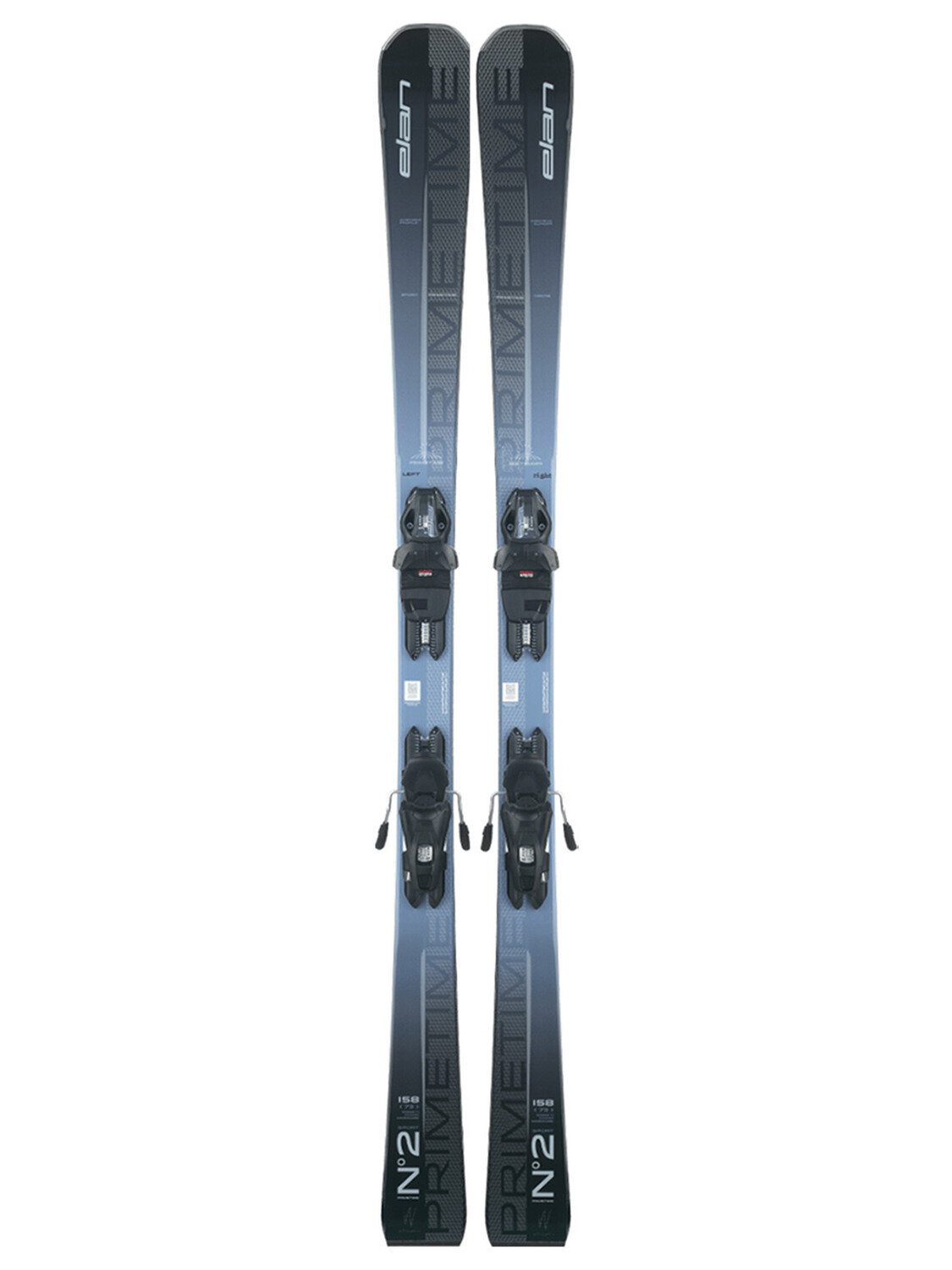 Горные лыжи с креплениями Elan Primetime N°2 Sport W PS + EL 9.0 GW Shift 24/25 , для женщин , Серый