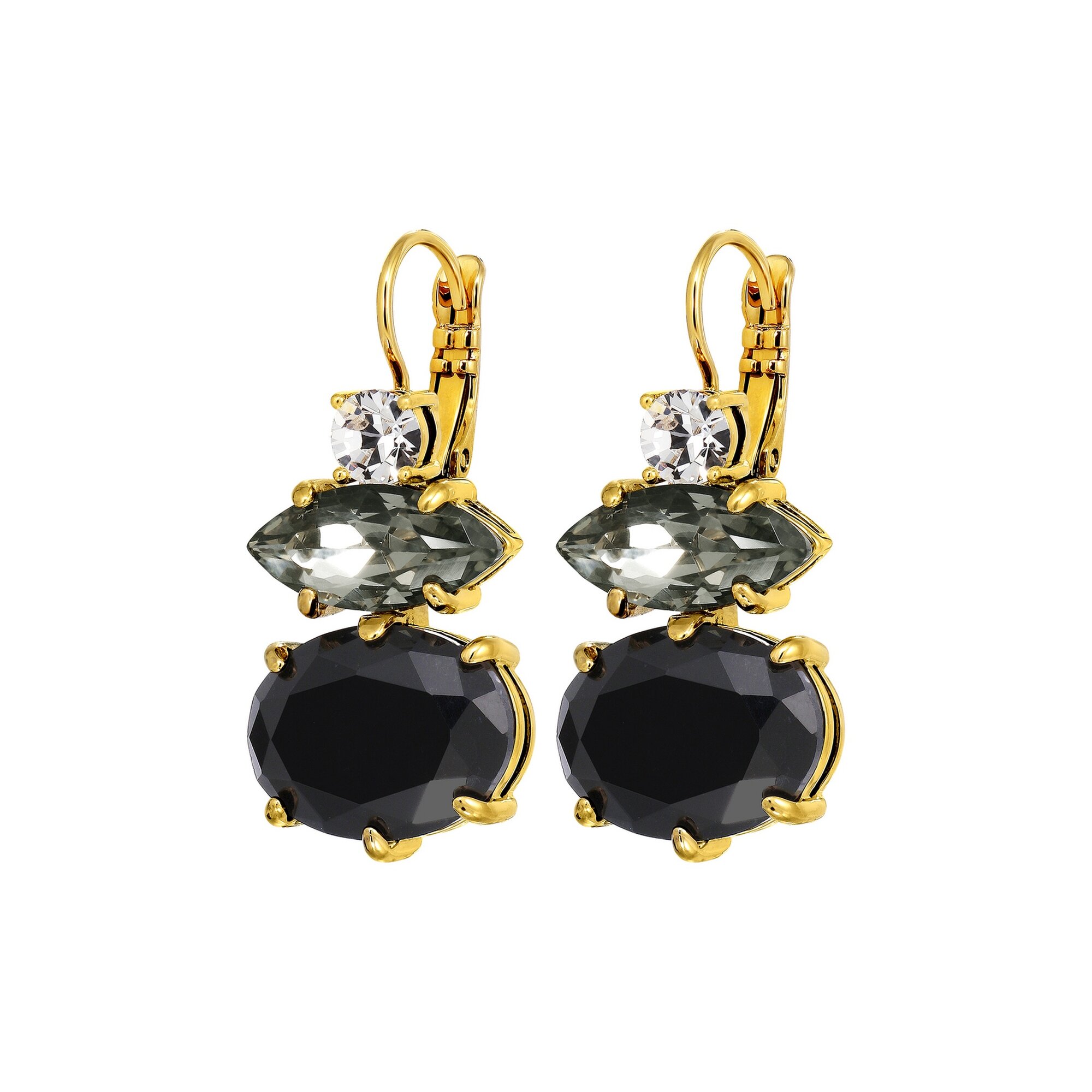 Серьги, кристаллы Swarovski