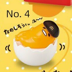 Полный набор игрушек-подвесок McDonald's Golden Arches Eggman Lazy Egg 2018 года 4#Кукла-тамблер «Брат Яичный