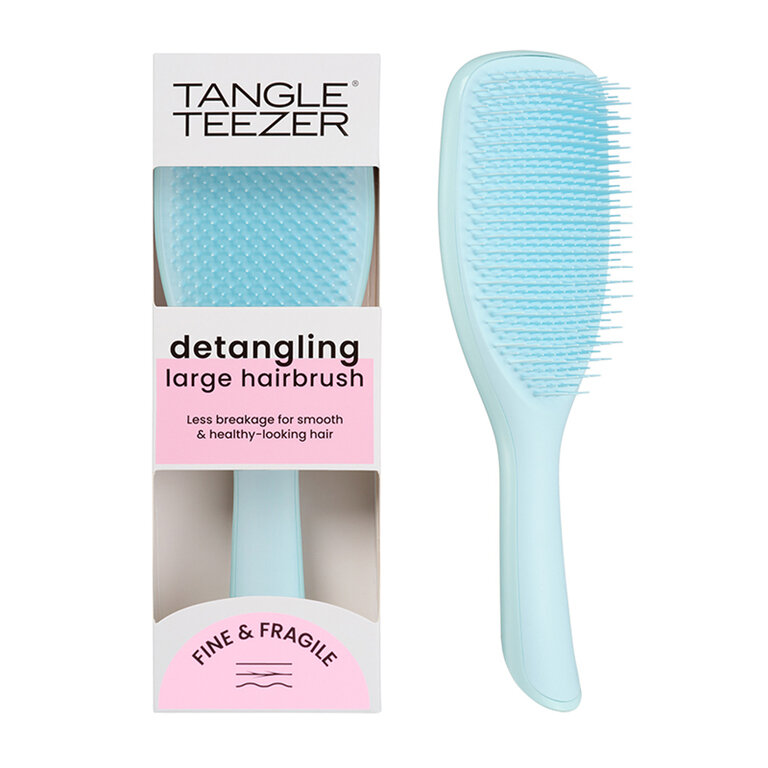 TANGLE TEEZER The Large Ultimate Detangler Fine & Fragile Seafoam Blue Расческа Великобритания 1 шт