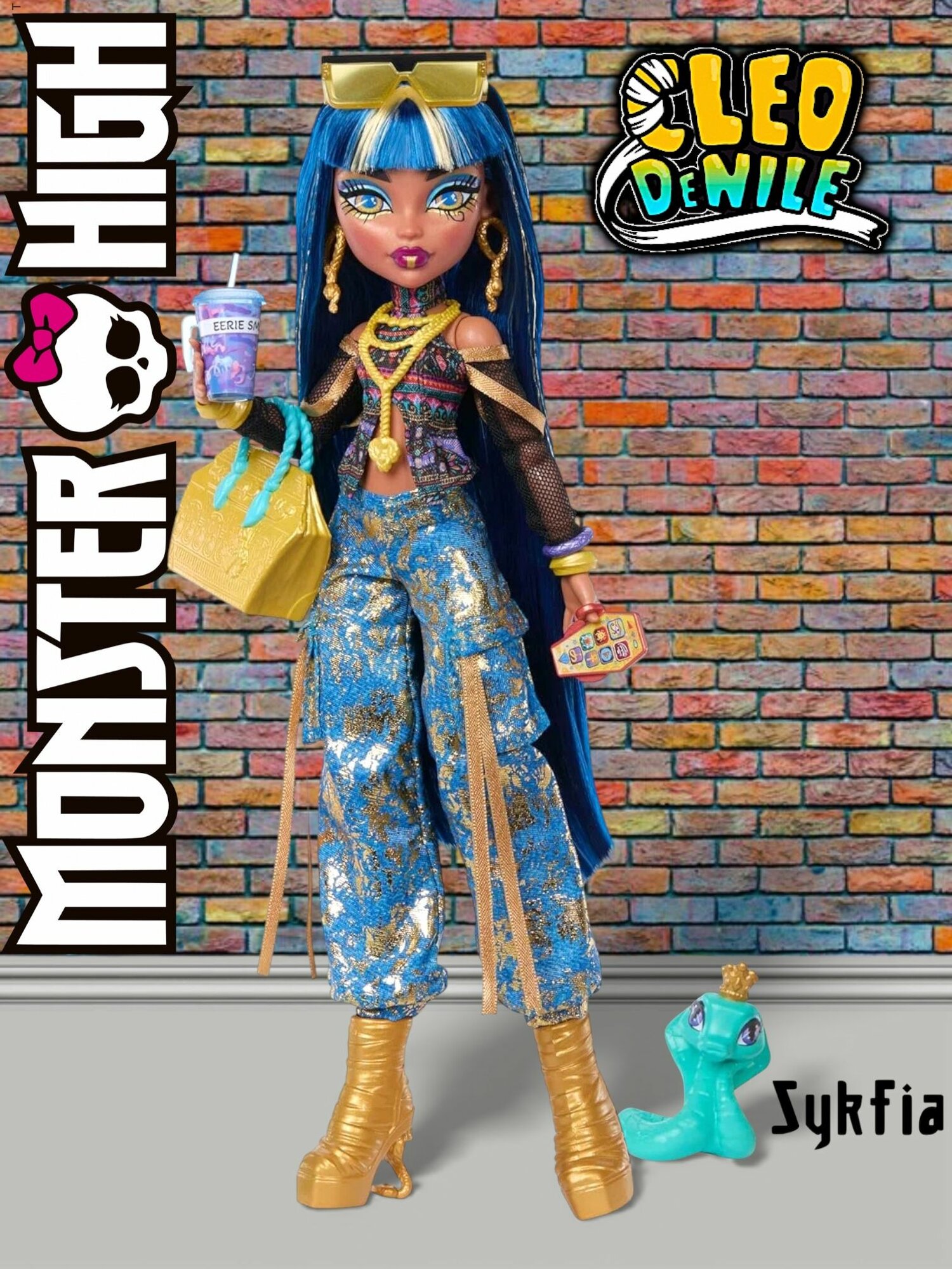 Кукла Monster High Cleo De Nile G3 - Монстер Хай Клео Де Нил JHK32