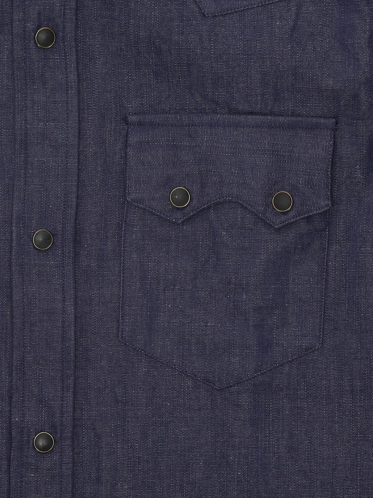 Рубашка FORTELA Smith heavy-chambray shirt, размер XL, синий — фото 1