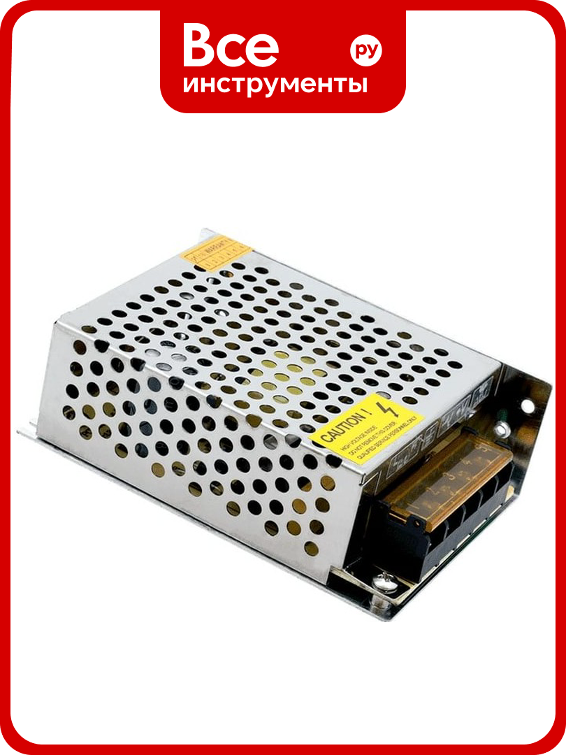 Блок питания SWG сетка, 60W, 24V, S-60-24 с защитой от короткого замыкания, для светодиодных ламп и панелей