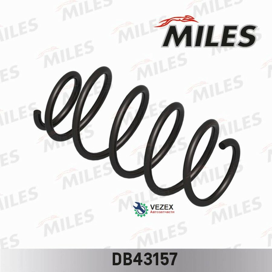 MILES DB43157 Пружина передней подвески FORD FUSION 1.4/1.6 02-04 (KYB RA1814) DB43157 2шт