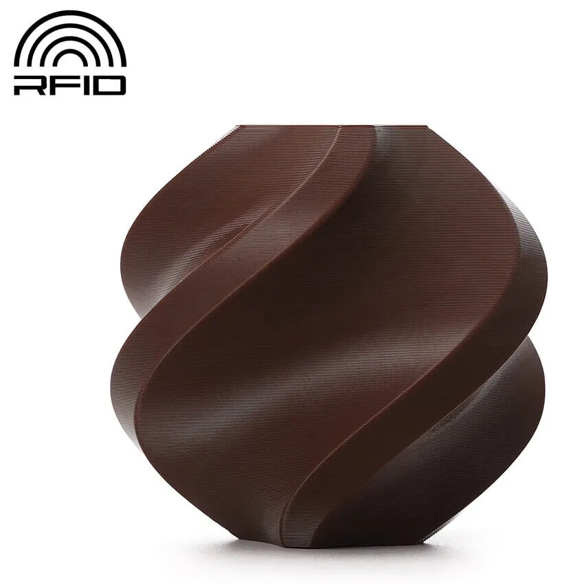 Катушка PETG Basic пластика Bambu lab 1.75 мм 1кг, темно-коричневый G00-N00-1.75-1000-SPL